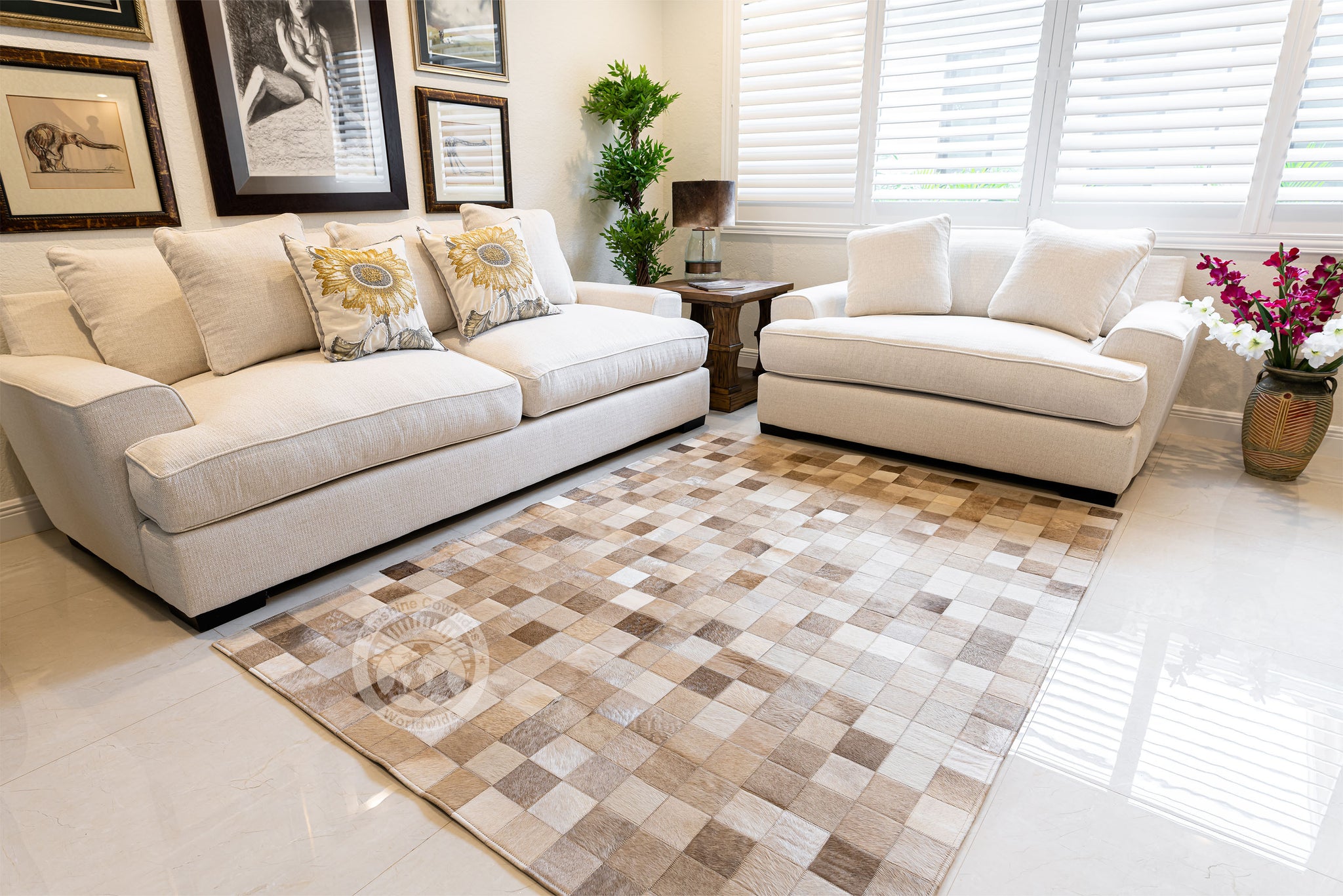 Patchwork Rugs — Luxury Cowhides